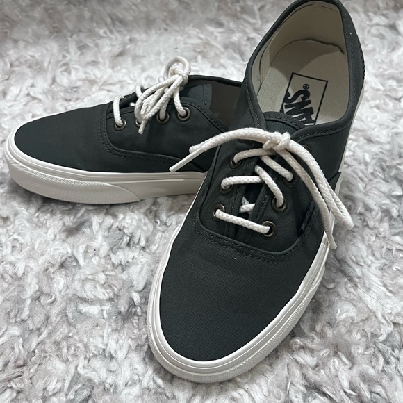Vans | Shoes | Vans Waxed Canvas Authentic Sneakers | Poshmark